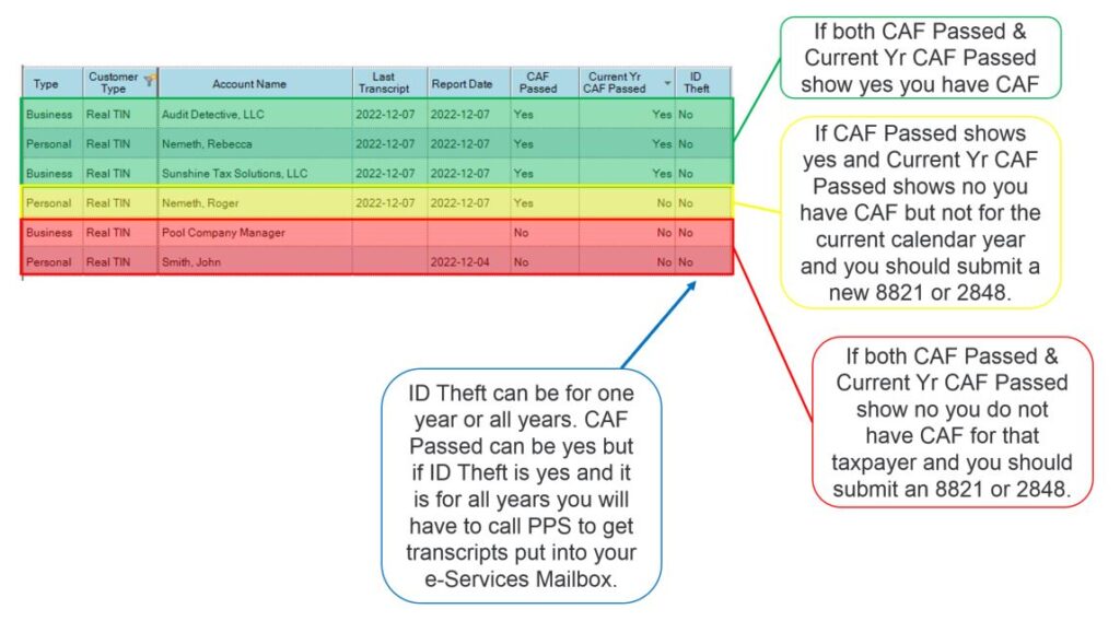 CoPilot – THS IRS Transcript Tools